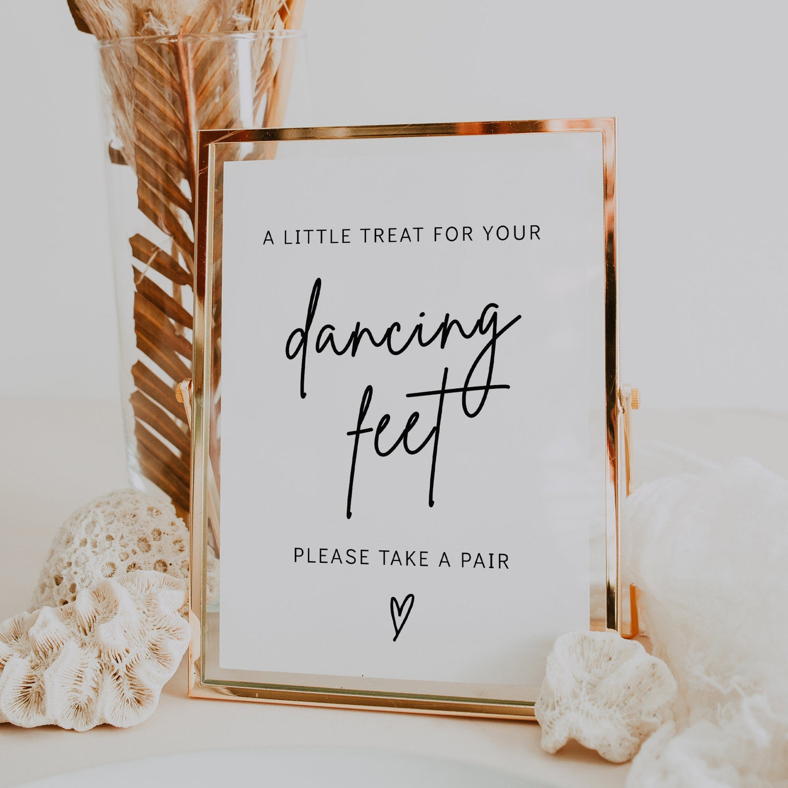 Flip Flops Sign Template Wedding Dancing Feet Sign Printable - Etsy