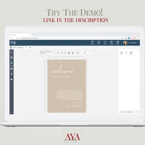 Beige Wedding Timeline Template Modern Wedding Weekend | Etsy