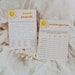 70 Baby Shower Games, Sun Baby Shower Game Bundle, Here Comes the Sun ...