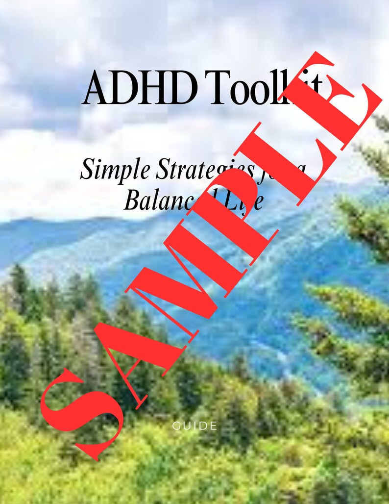 ADHD GUIDE - Etsy