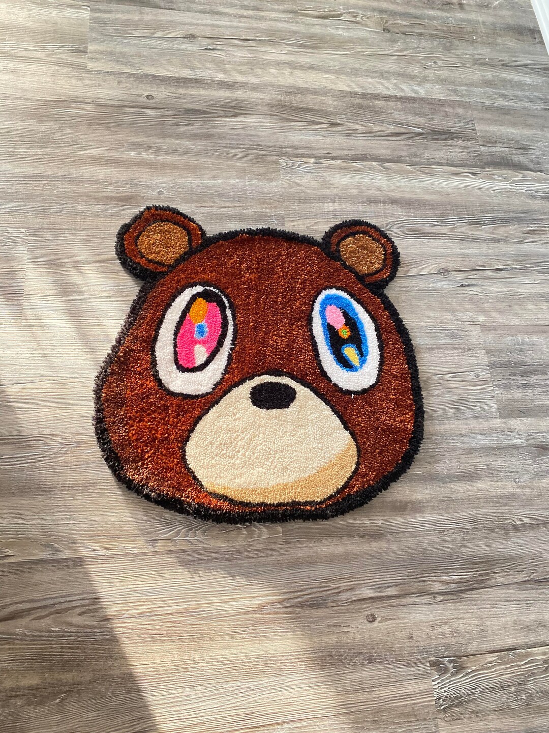 Kanye West Hand Tufted Graduation Bear Rug |anti Skid Rug|100% Handmade ...