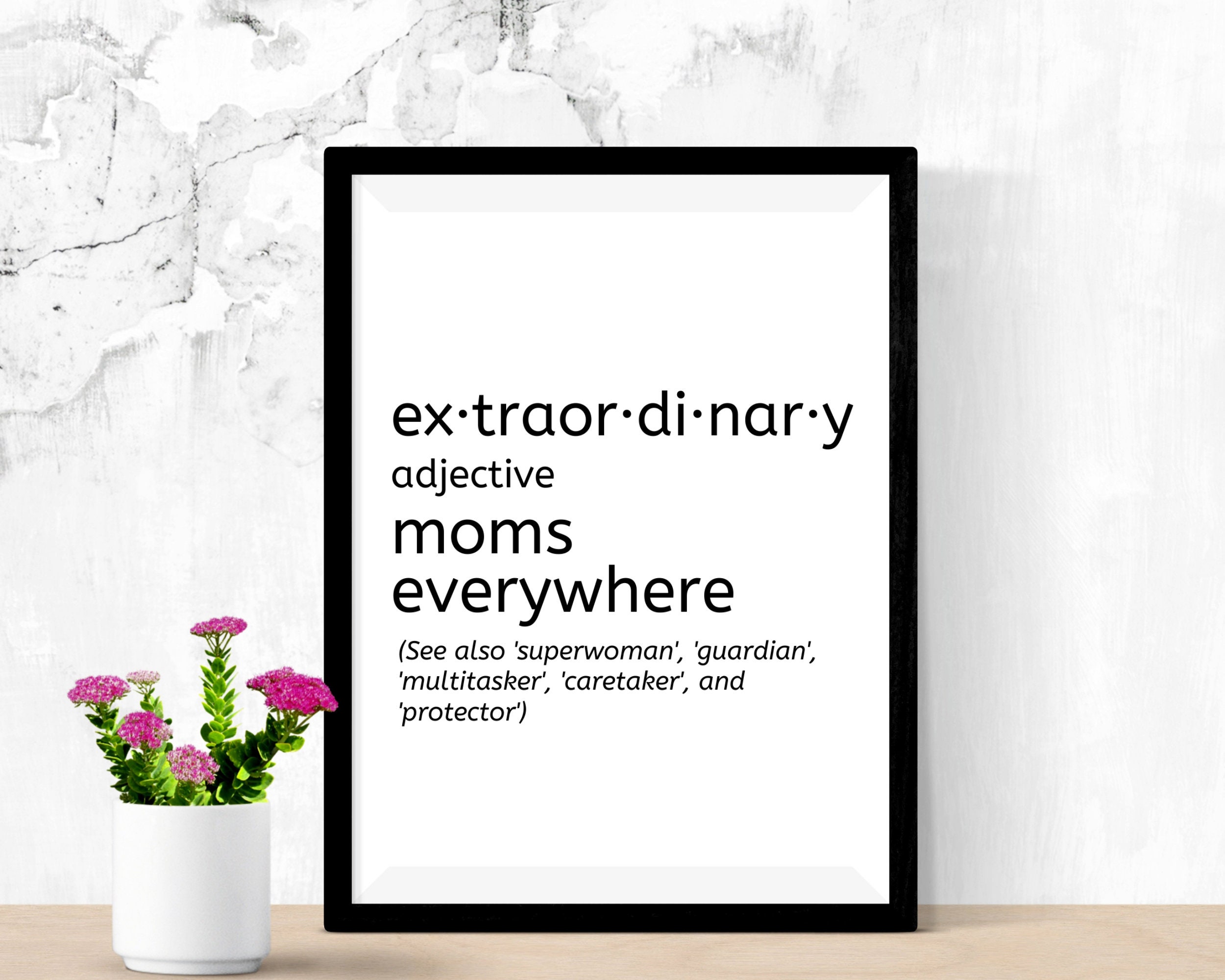 Extraordinary Definition Printable Wall Art / Instant Download ...