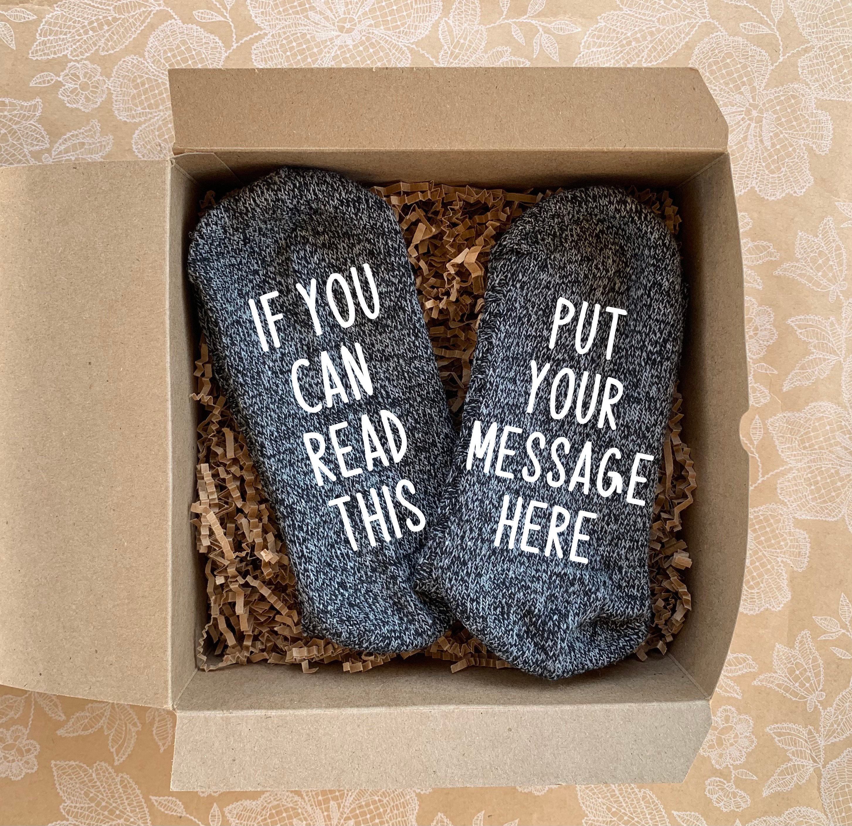 Customized Socks Customized Sock Gift Personalized Socks - Etsy