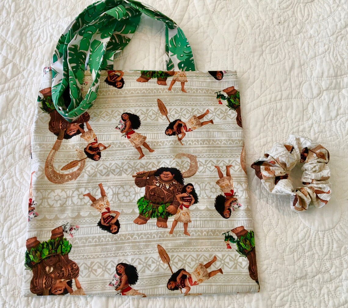 Moana Bag Tote Moana Purse Moana Tote Bag Disney Tote | Etsy