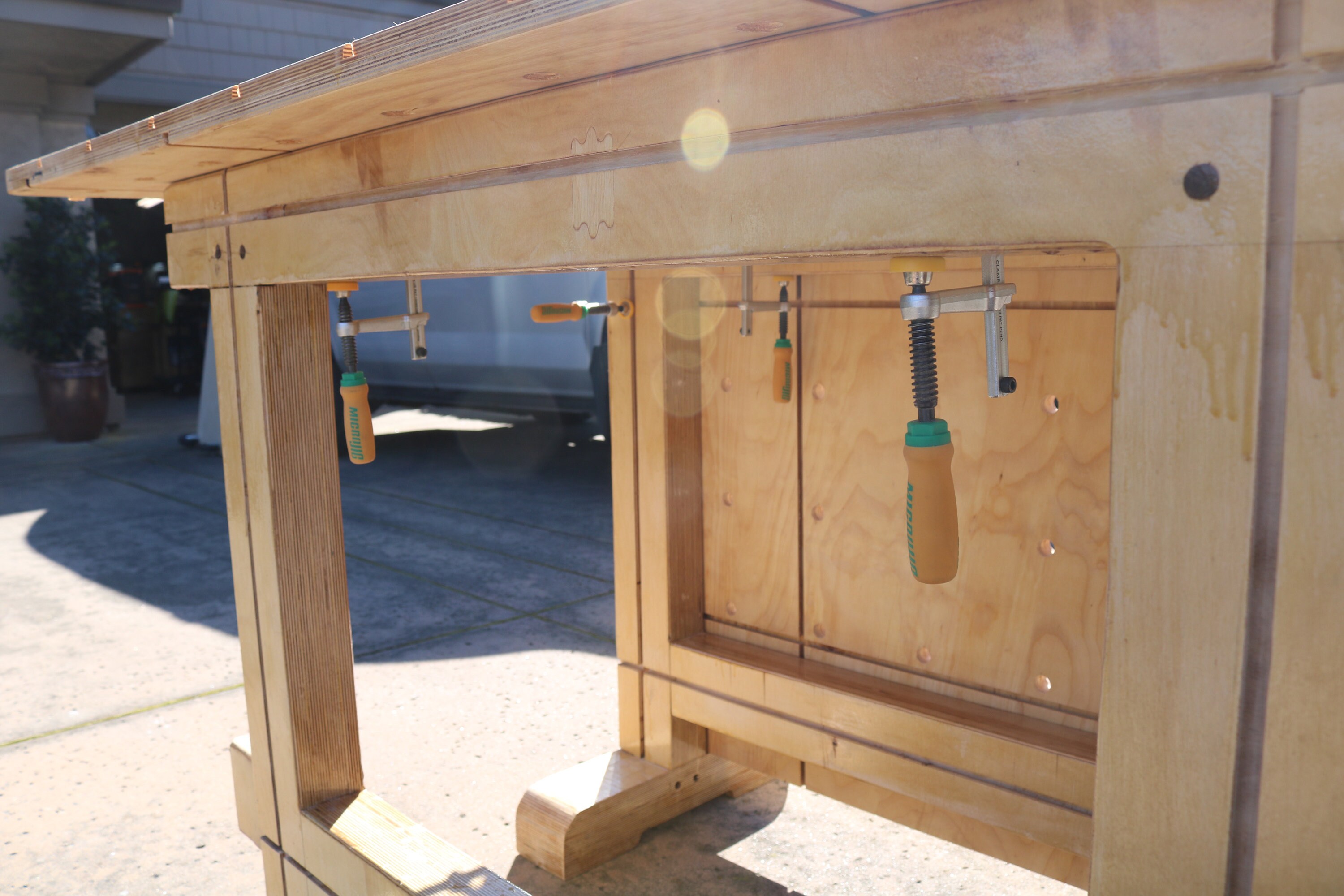 Popup Workbench Plans Based on Sawstallions and Matchfit Dovetail ...