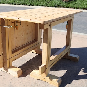 Popup Workbench Plans Based on Sawstallions and Matchfit Dovetail ...