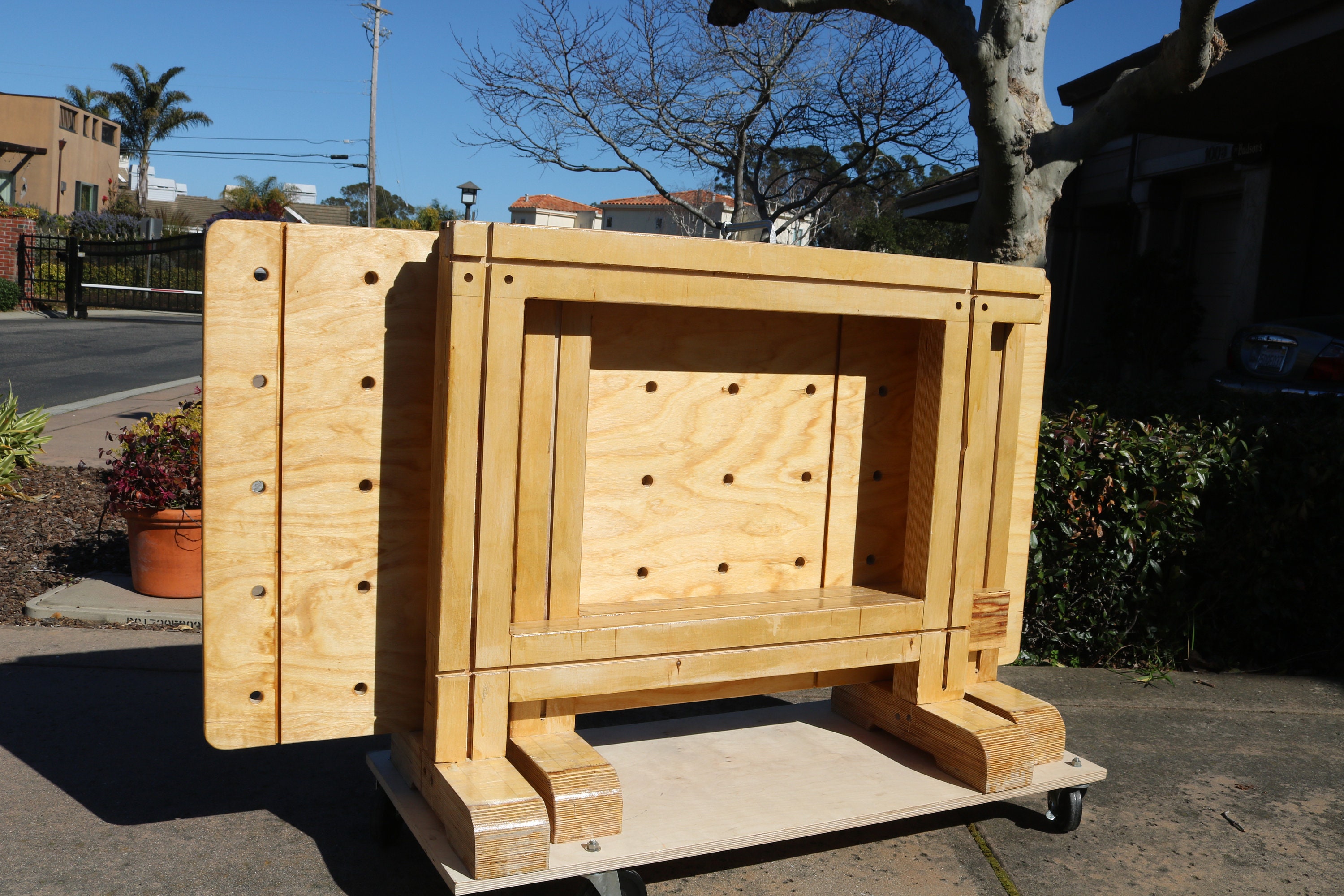 Popup Workbench Plans Based on Sawstallions and Matchfit Dovetail ...