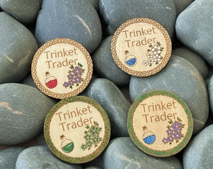 Pathtag Trader Badge I heart Trading Pathtags - Etsy