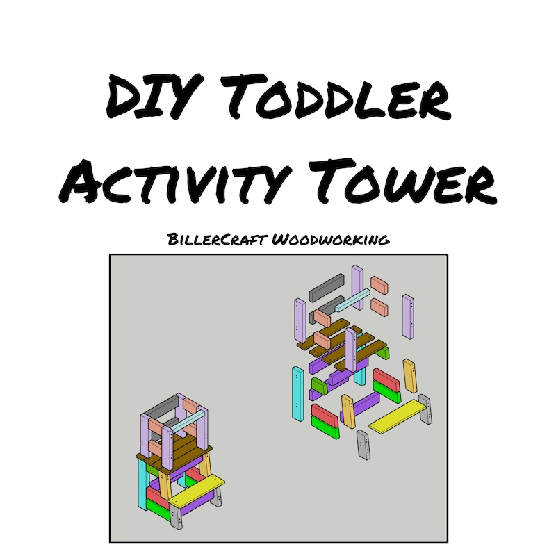 Toddler Tower - Etsy