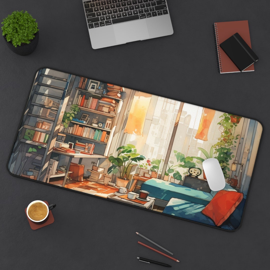 Anime Desk Mat.enhance Your Workspace With Our Versatile Mouse Pad ...