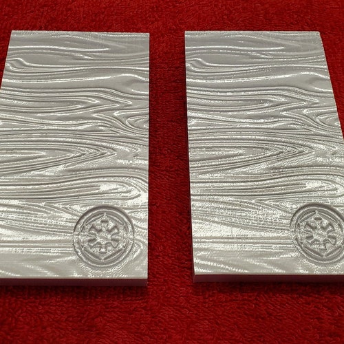 Beskar Ingot Mandalorian Steel With a Damascus Pattern 3D - Etsy UK