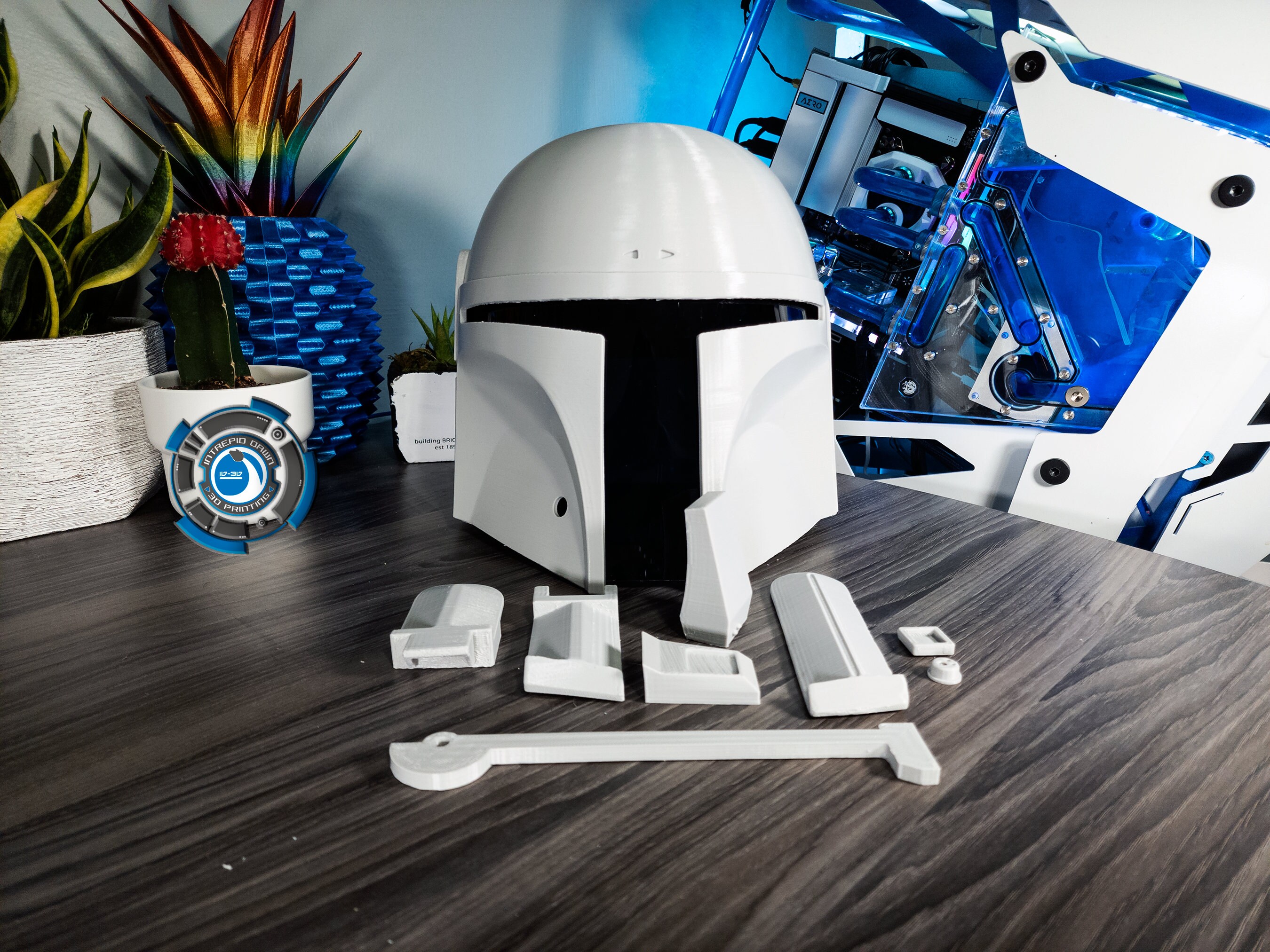 Axe Woves Mandalorian Deathwatch Style Helmet 501st Approvable - Etsy