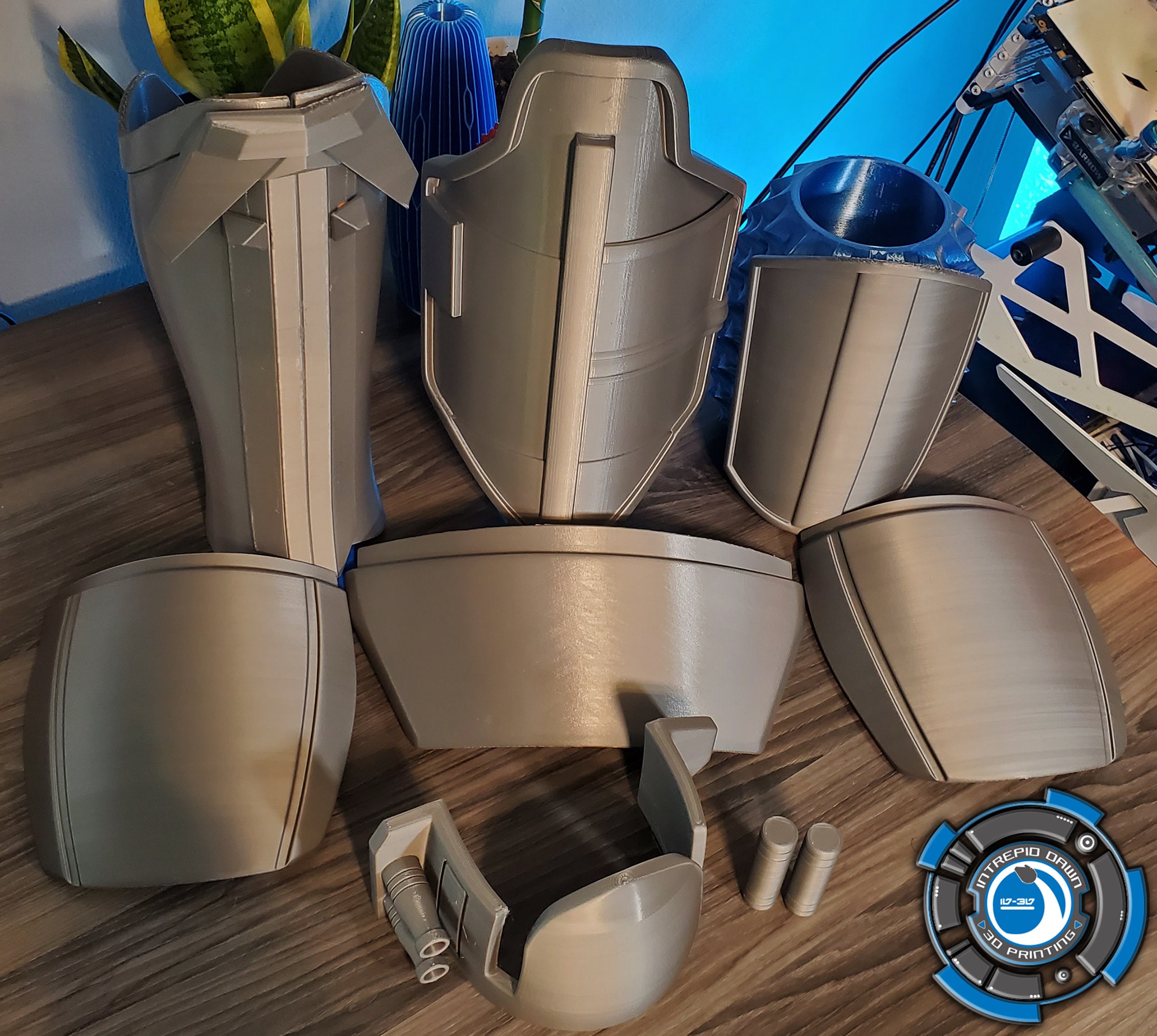 The Mandalorian Beskar Armor Upper/lower Bundle Set Jetpack | Etsy UK