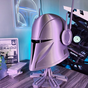 The Sith/mandalorian Conqueror Helmet With Visor - Custom Mandalorian ...