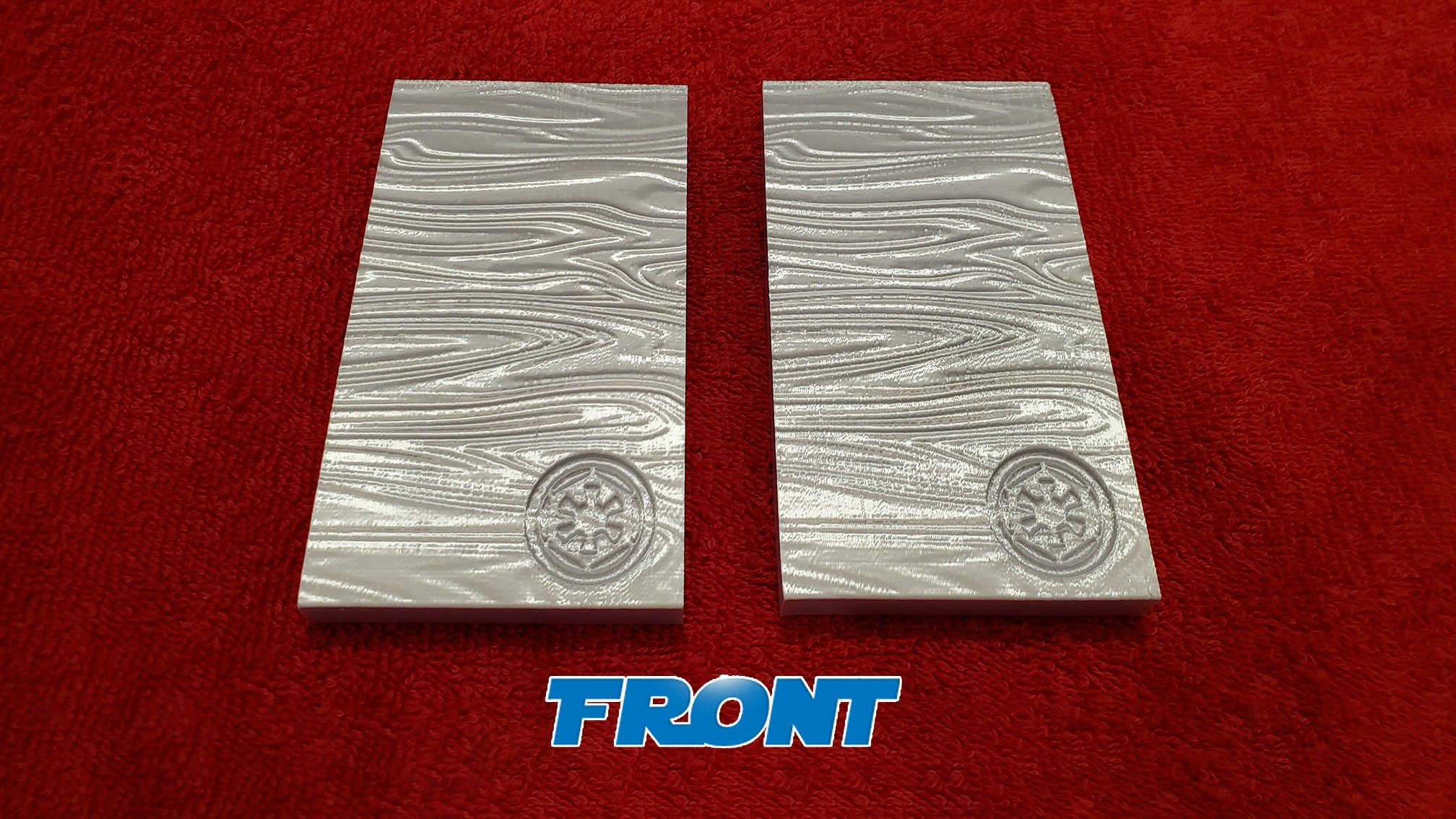 Beskar Ingot Mandalorian Steel With a Damascus Pattern 3D - Etsy