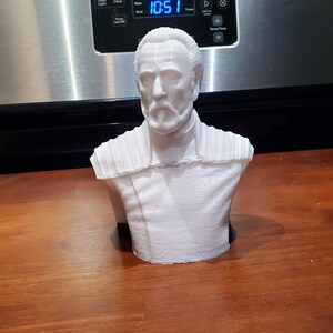 Star Wars Count Dooku 6" Statue/bust - Clone Wars Era - 3D Printed - Etsy