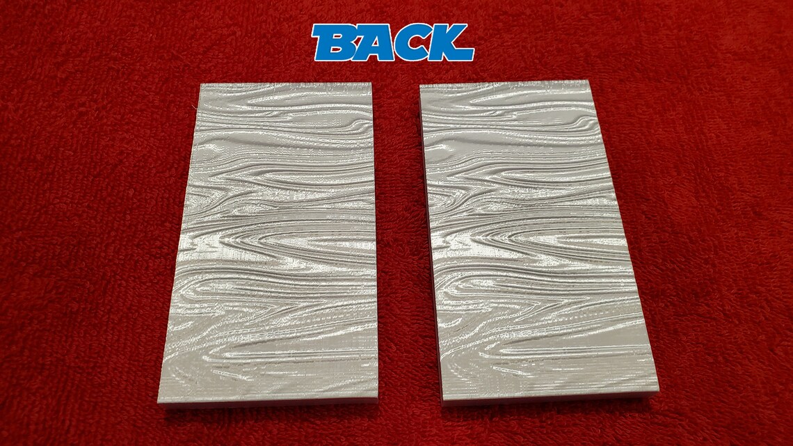 Beskar Ingot Mandalorian Steel With a Damascus Pattern 3D - Etsy