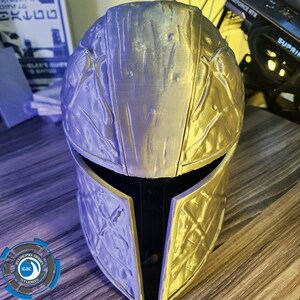 Mandalore the Ultimate Mask - Life Sized 3D Printed Cosplay Mando Prop ...