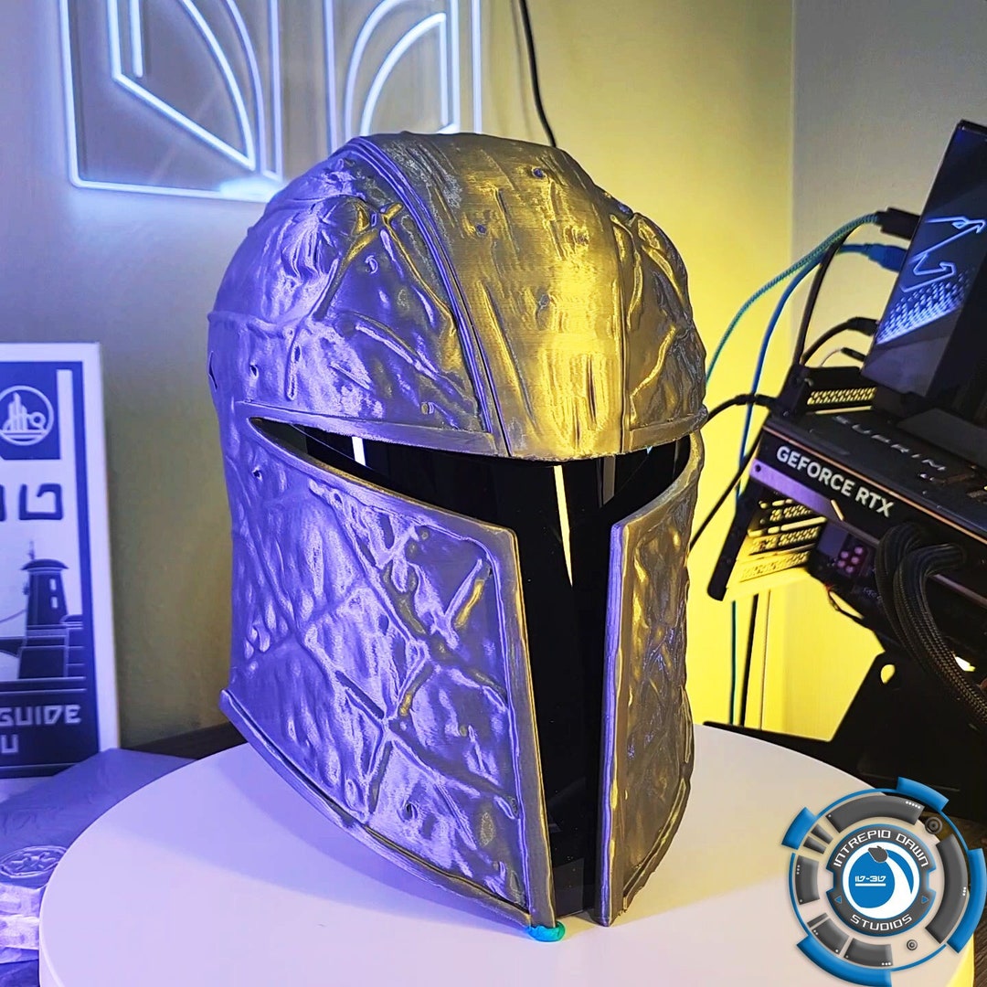 Mandalore the Ultimate Mask - Life Sized 3D Printed Cosplay Mando Prop ...