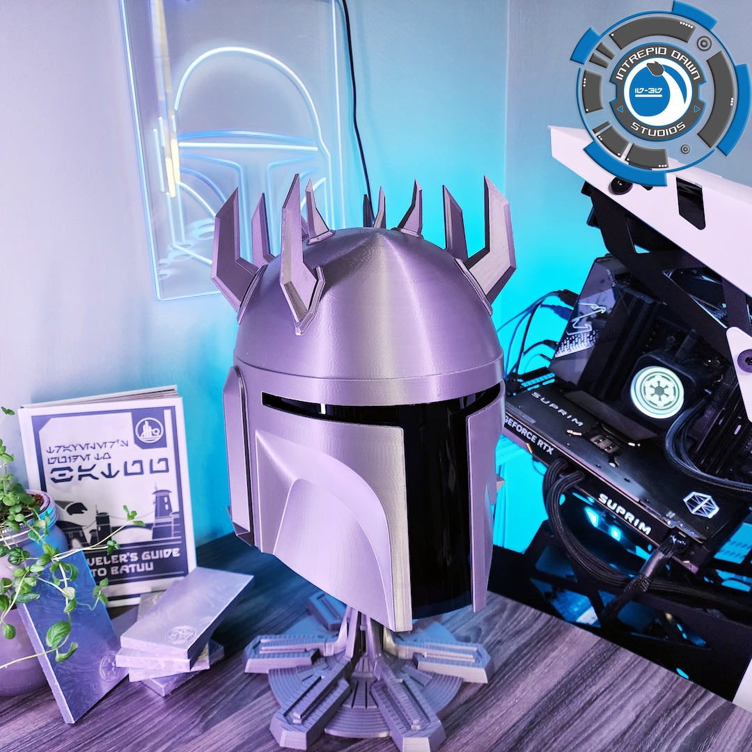 Maul Style 'mauldalorian' Mandalorian Deathwatch Style Helmet With ...