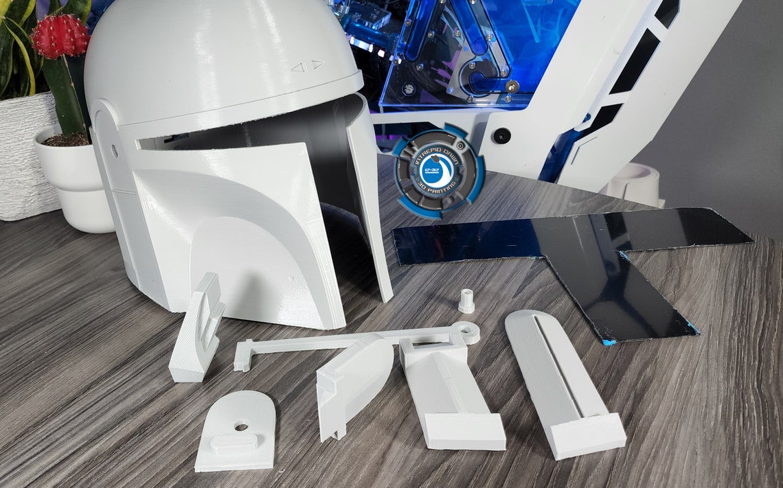 Jango Fett Mandalorian Deathwatch Style Helmet 501st - Etsy