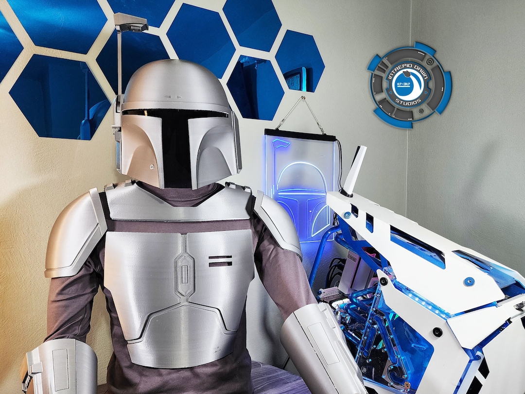 Season 3 Modern Mandalorian Post Imperial Style Beskar Upper Armor Set ...