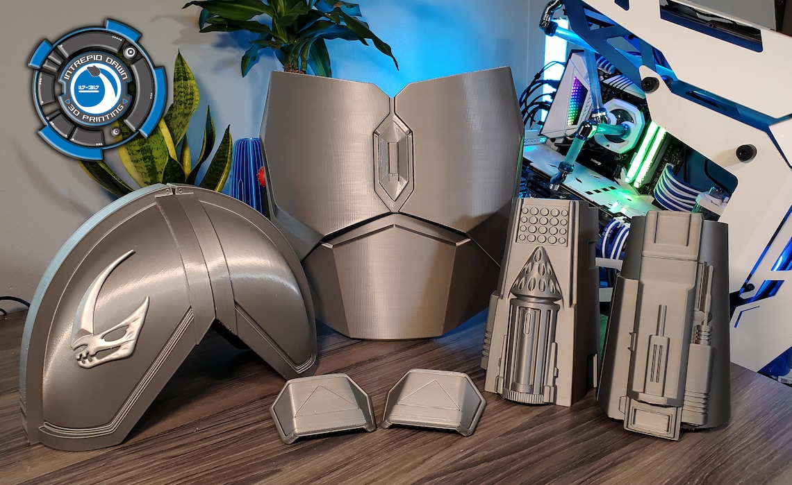 The Mandalorian Beskar Armor Upper/lower Bundle Set Jetpack - Etsy