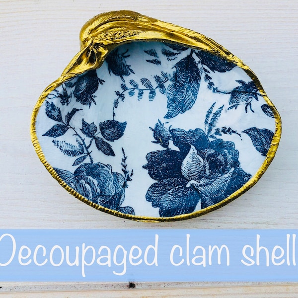 Painted Clam Shells - Etsy