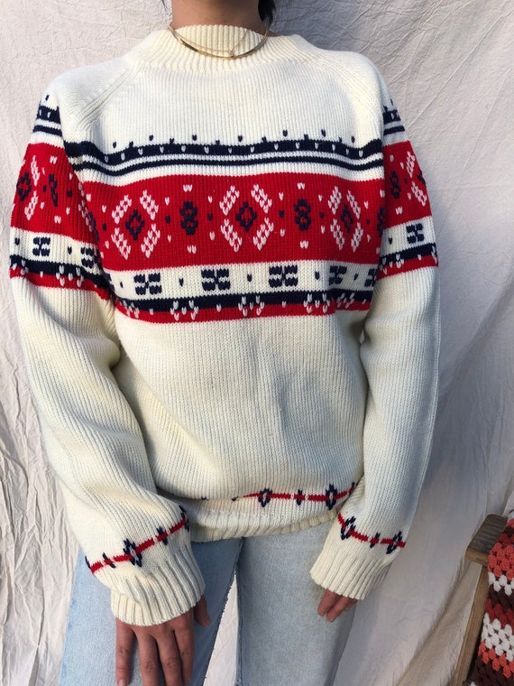 vintage knit sweater - Gem