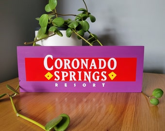 Disney Resort Inspired Wooden Sign Vacation Club - Etsy
