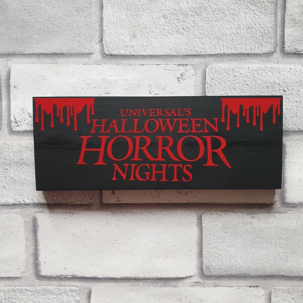 Horror Wooden Signs - Etsy