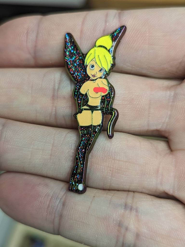 V3 Rainbow Ano Tinkerbell Kinkerbell Kinky Hard Enamel Pin - Etsy Ireland