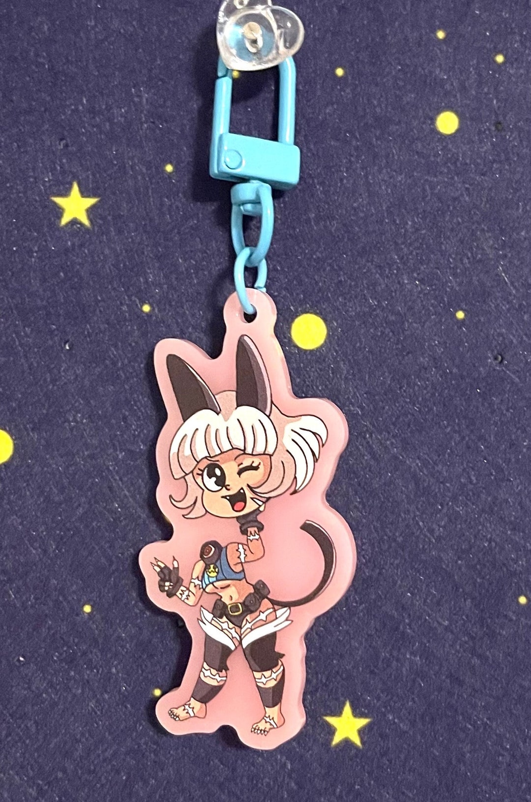 Skullgirls Ms Fortune Keychain - Etsy