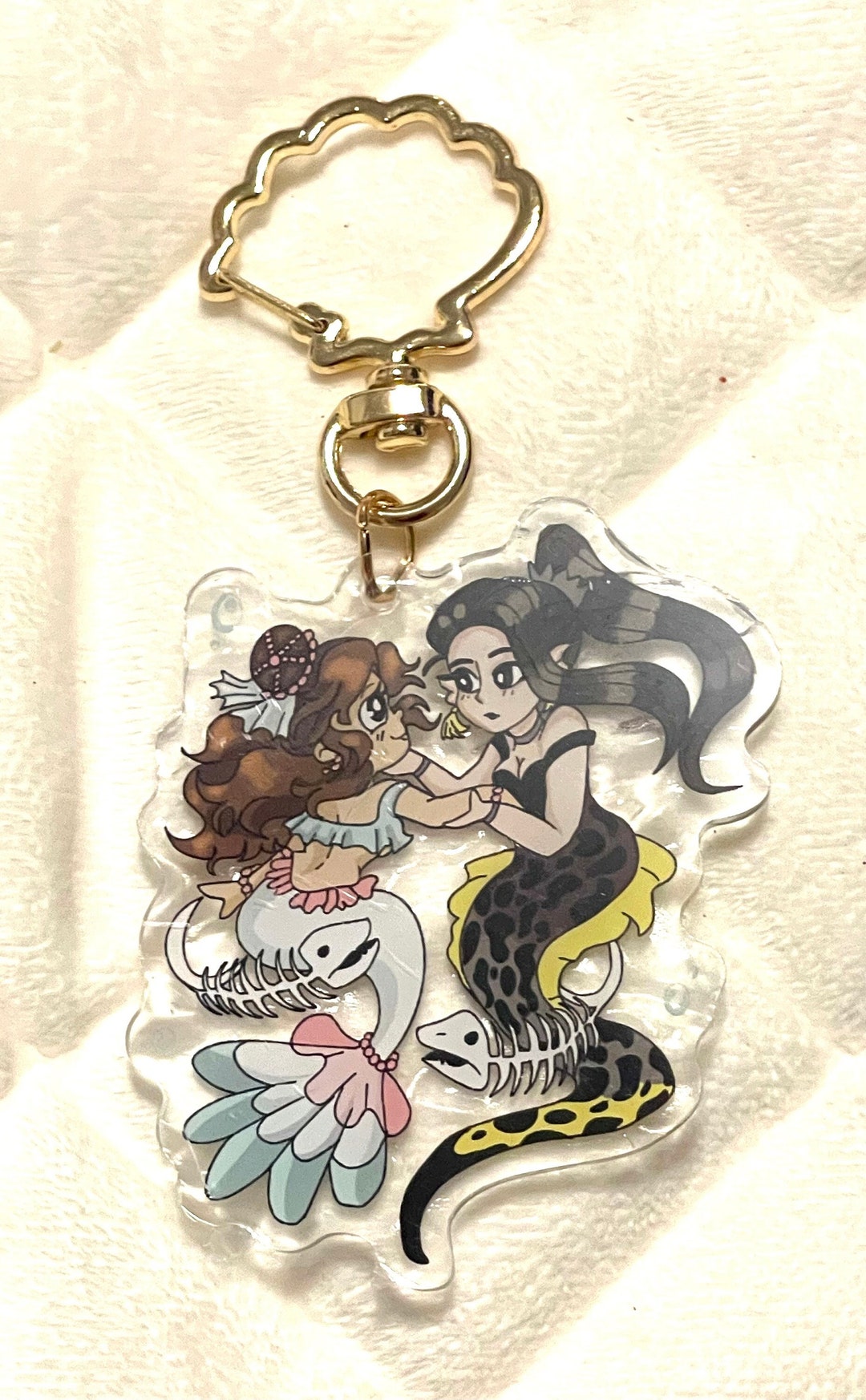 Beefleaf Ripple Texture Keychain Double Sided ( Heaven’s Official ...