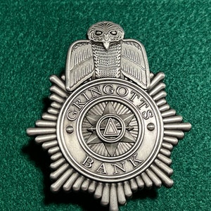 Vintage Magical Bank Staff Replica Badge - Etsy
