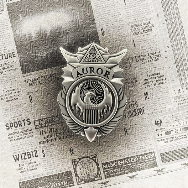 Auror Badge - Etsy