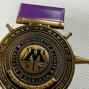 Merlin Replica Award Second Class Replica Prop 1st Edition - Etsy