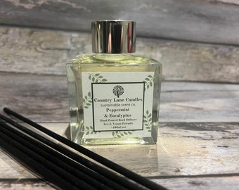 Eucalyptus Reed Diffuser - Etsy UK