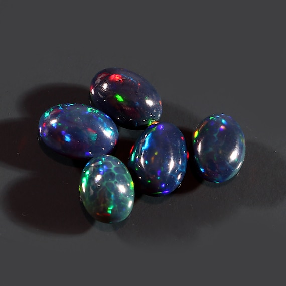 Jewelry Making & Beading BLACK OPAL CABOCHON Lot Jewelry & Beauty etna ...