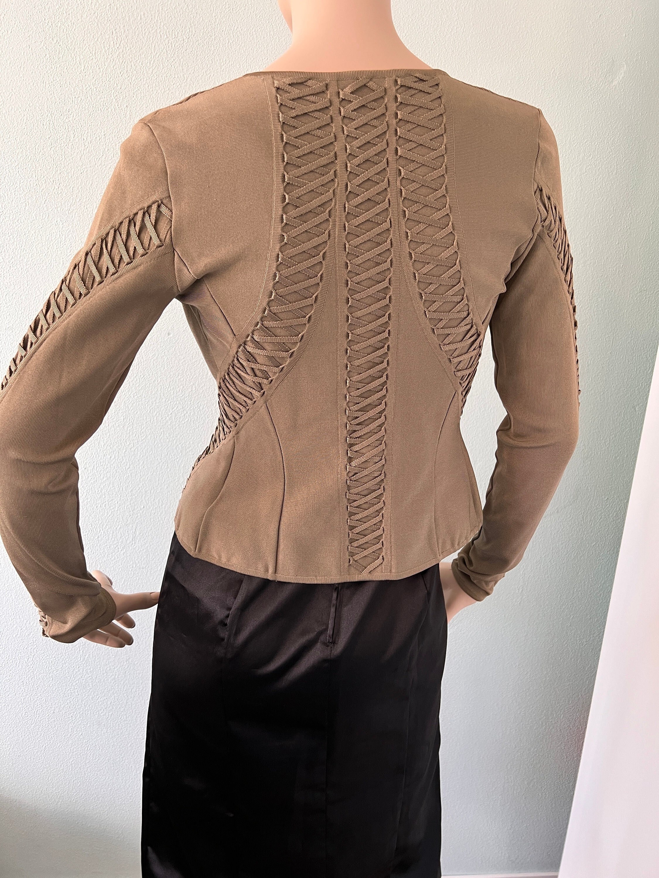 CHRISTIAN DIOR by Galliano Corset Lace Jacket Vintage Hard CHRISTIAN DIOR by Galliano Corset Lace Jacket Vintage Hard