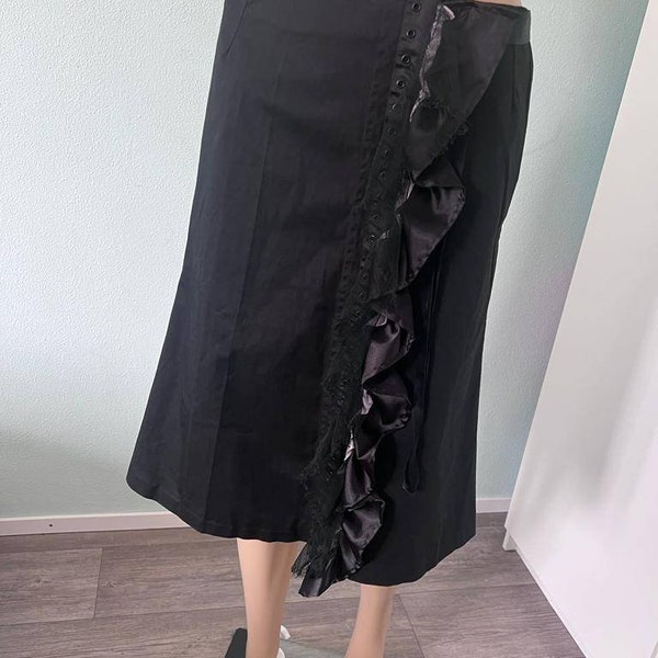 Vertical Ruffle Skirt - Etsy