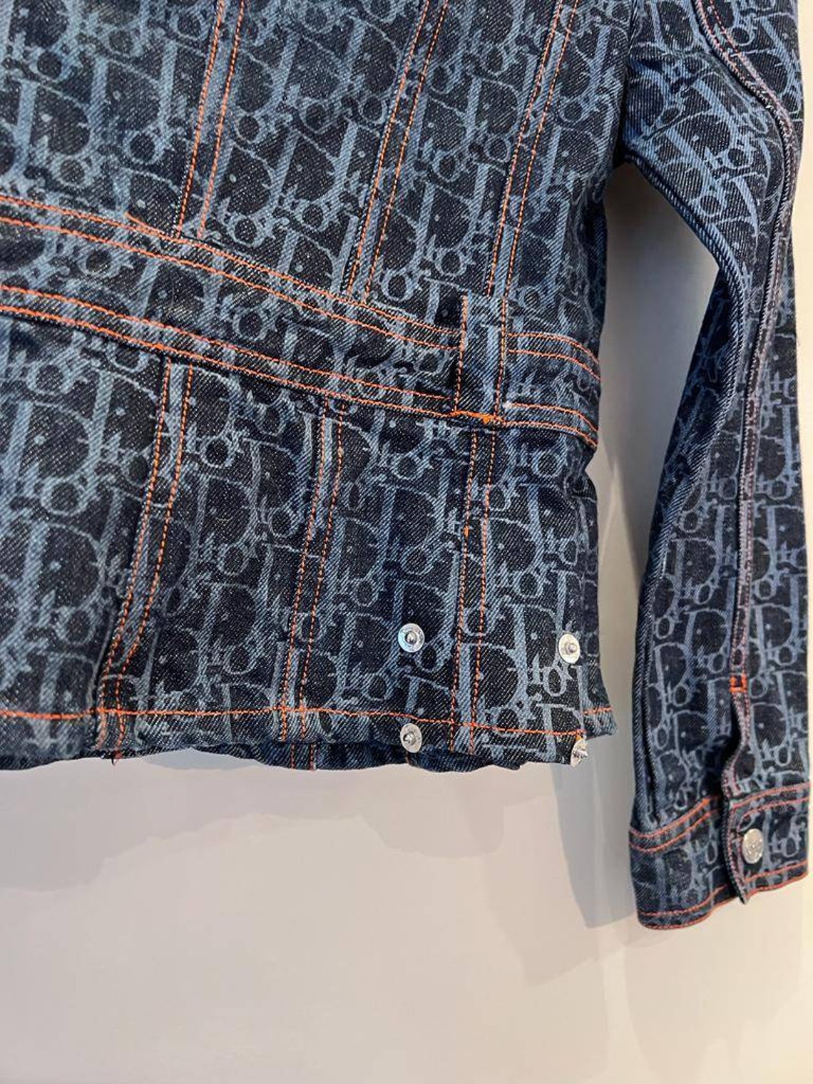 Christian Dior Monogram Remove Before Flight Jeans Blazer - Etsy