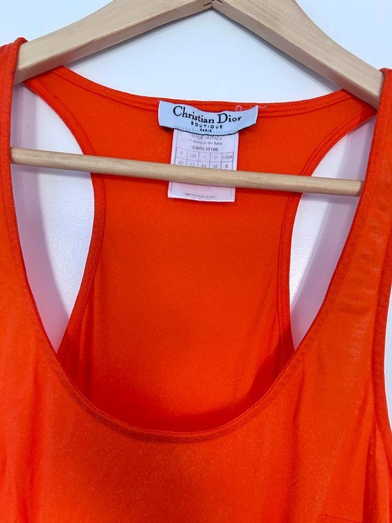 Christian Dior Remove before flight orange vintage de… - Gem
