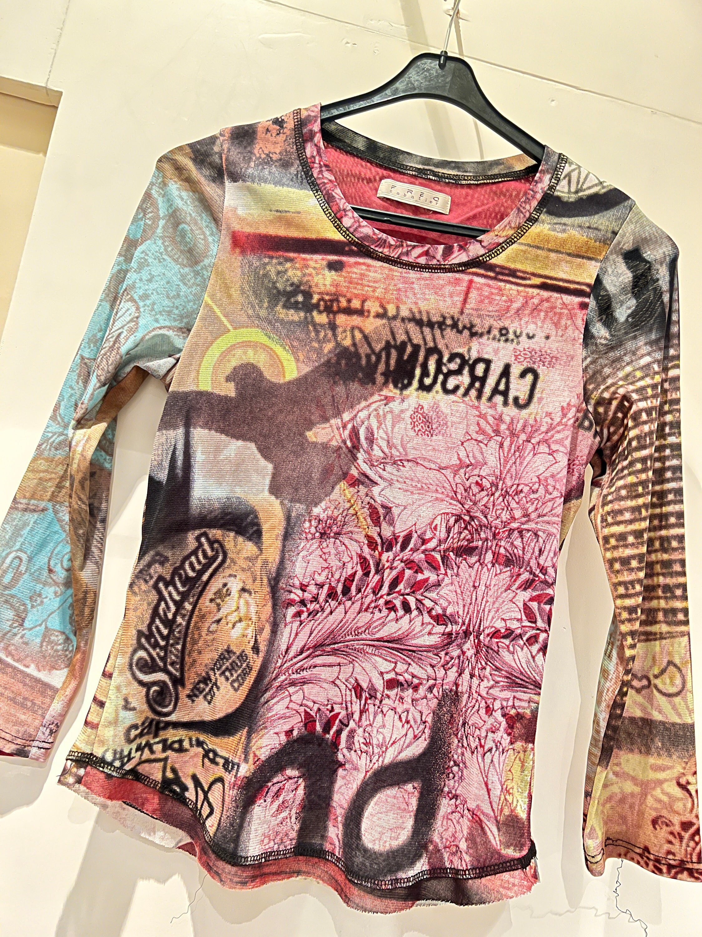 Amazing Full Color Print Mesh Vintage T-shirt - Etsy