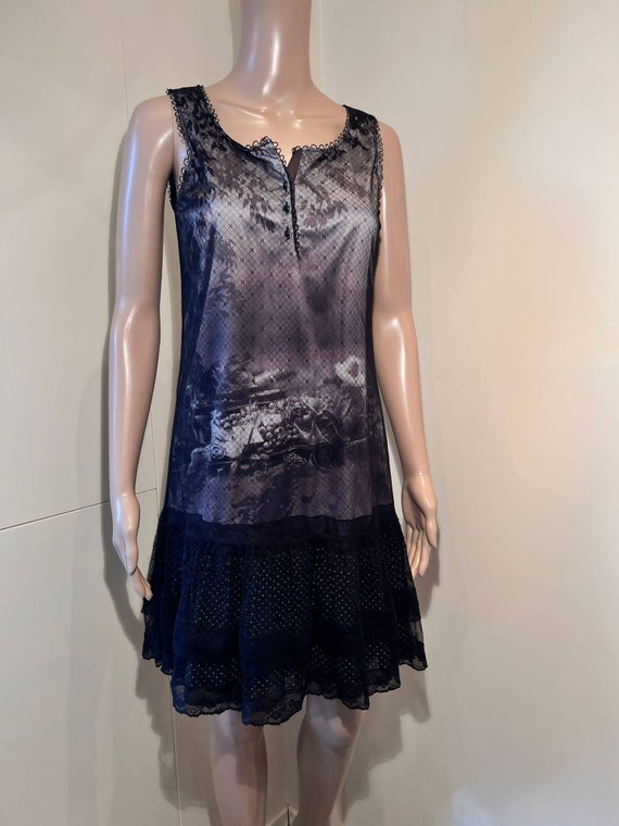 cop copine print mesh - Gem