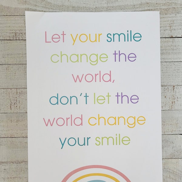 Let Your Smile - Etsy