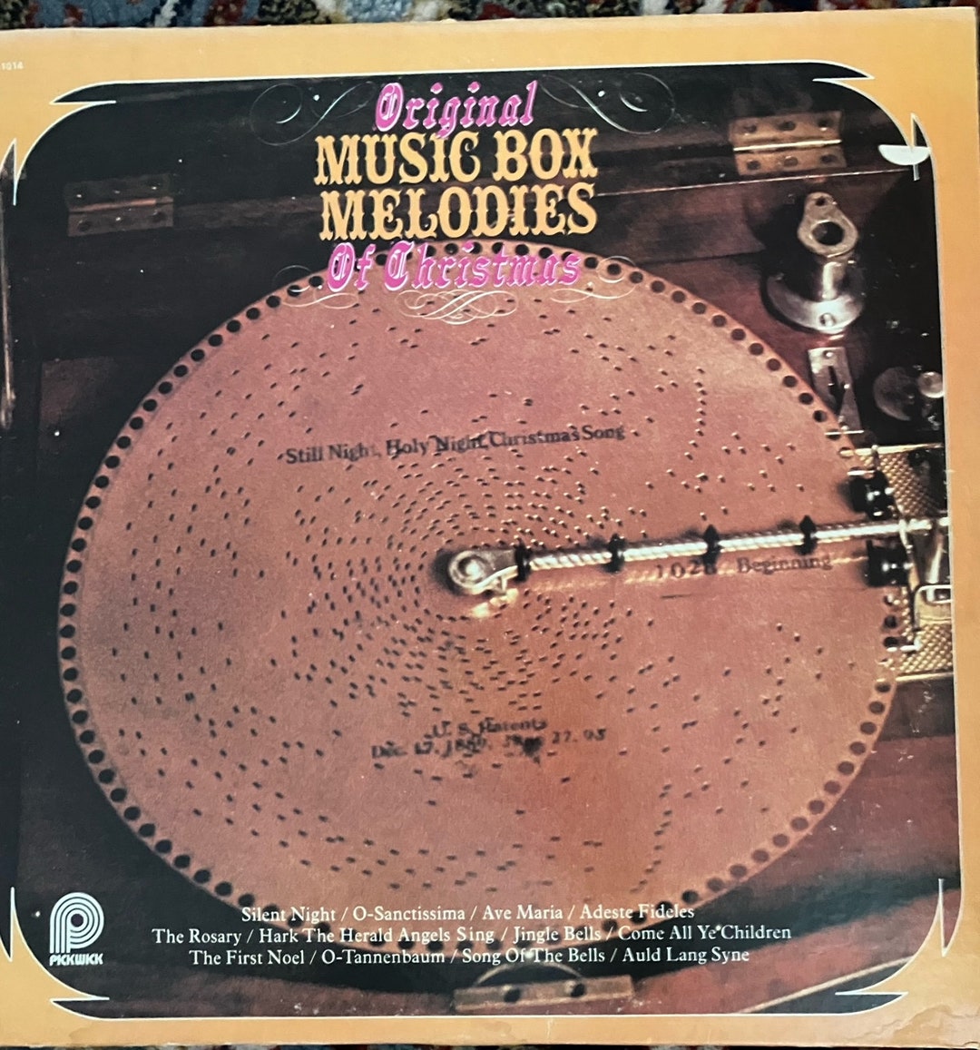 Vintage Vinyl Record music Box of Melodies by Ruth Bornand - Etsy