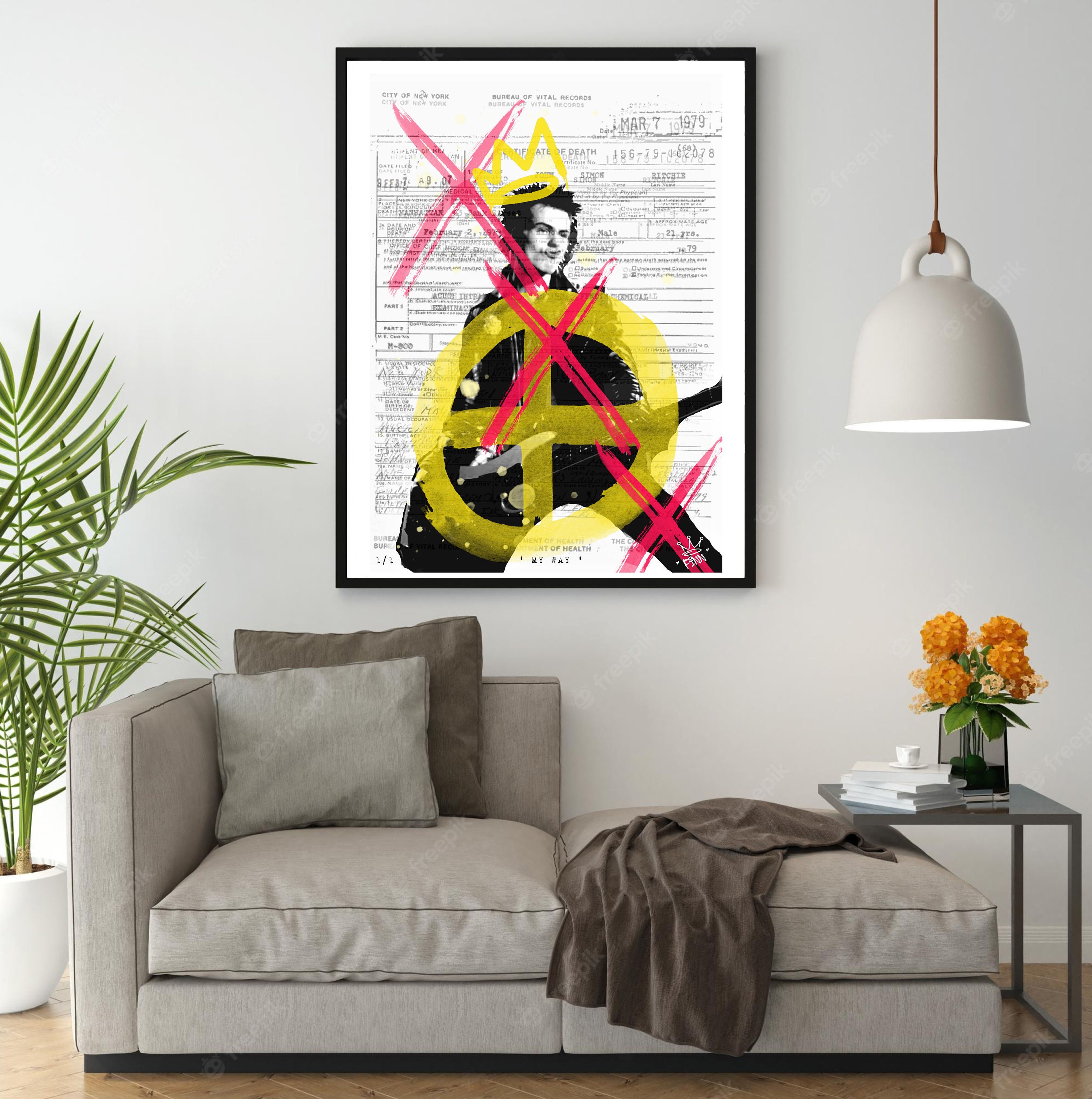 My Way - Sid Vicious - Death Certificate - Etsy