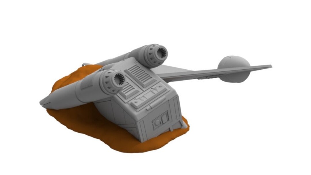 Crashed Gunship Wing STL-Dateien für 3D-Druck - Etsy.de