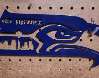 Seahawks Metal Wall Art - Etsy